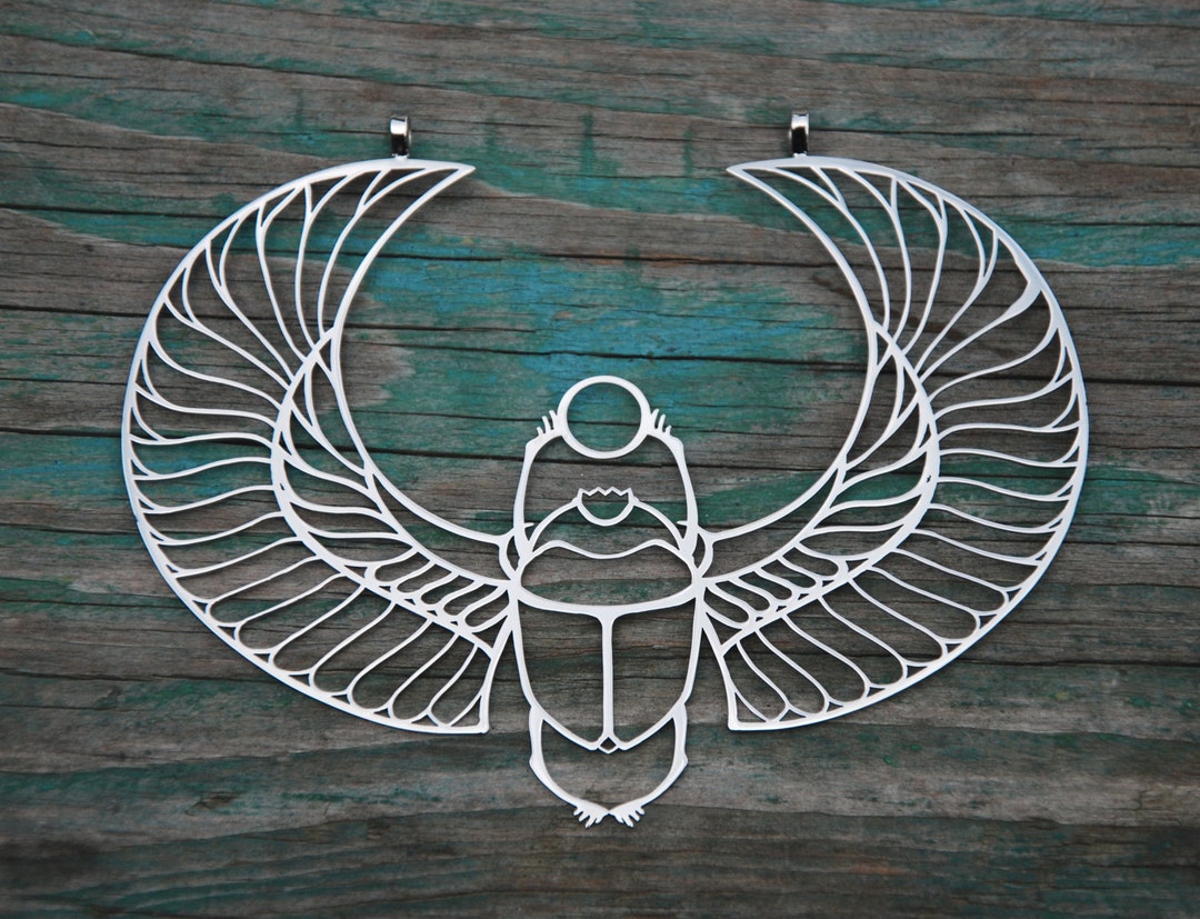 Scarab 95x130mm (3 5/8 X 5 Inch) - Stainless Steel - Etsy