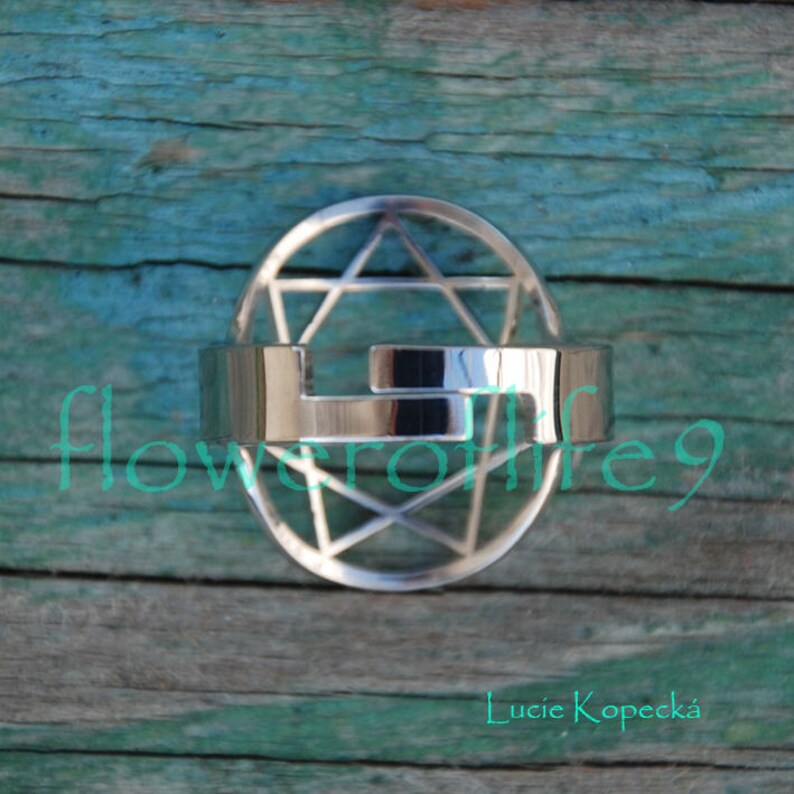 Septagram Ring (star of Babalon) - Stainless Steel - Etsy