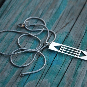 Atlantis Pendant - Stainless Steel - Etsy