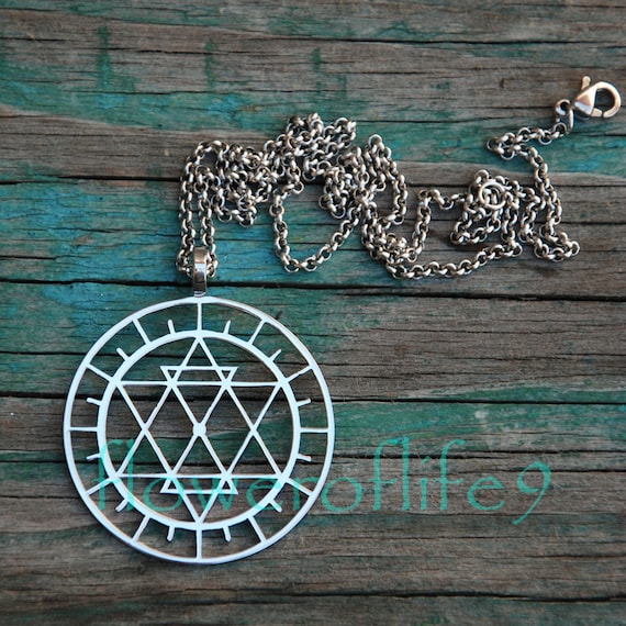 Symbol of Kryon Pendant 1 3/8 Stainless Steel | Etsy
