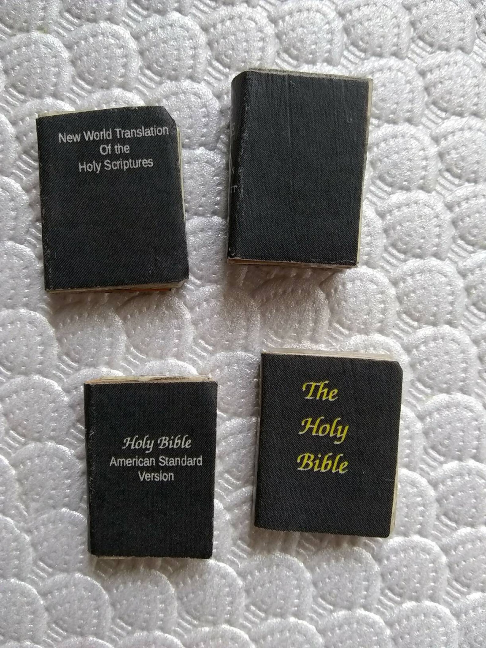PDF File Miniature Bibles 1:12 Scale Book Printable DIY Covers - Etsy ...