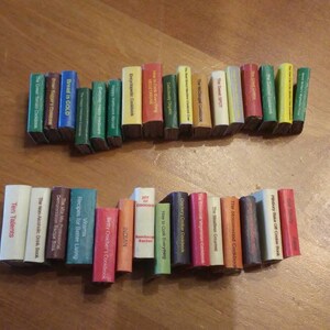 PDF Pattern Cookbooks 1:12 Scale Book Printable DIY Template | Etsy