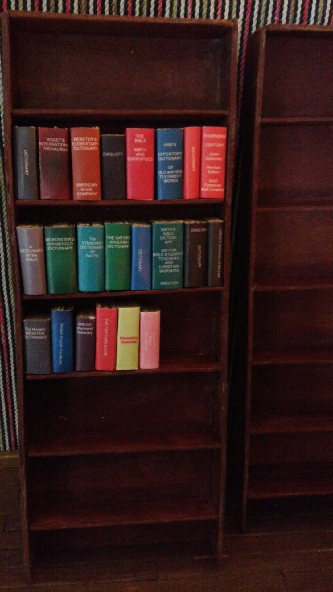 PDF File Dictionary Reference 1:12 Scale Book Printable DIY Template ...