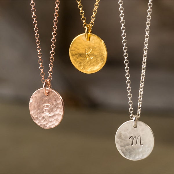 Shop Gold Disc Necklace Online - Etsy