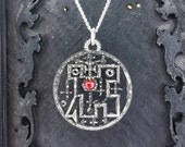 Seal Sigil of Halphas Seals of Goetia With Gemstone of Your - Etsy