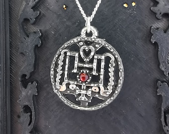 ZEPAR Necklace Sigil Demon Duke Day Demon Goetia Goetic - Etsy