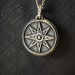 Small Star of Inanna Pendant With Antique Finnish - Etsy