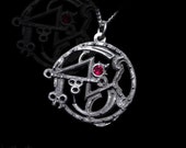 Seal Sigil of Marax Seals of Goetia With Gemstone of Your | Etsy