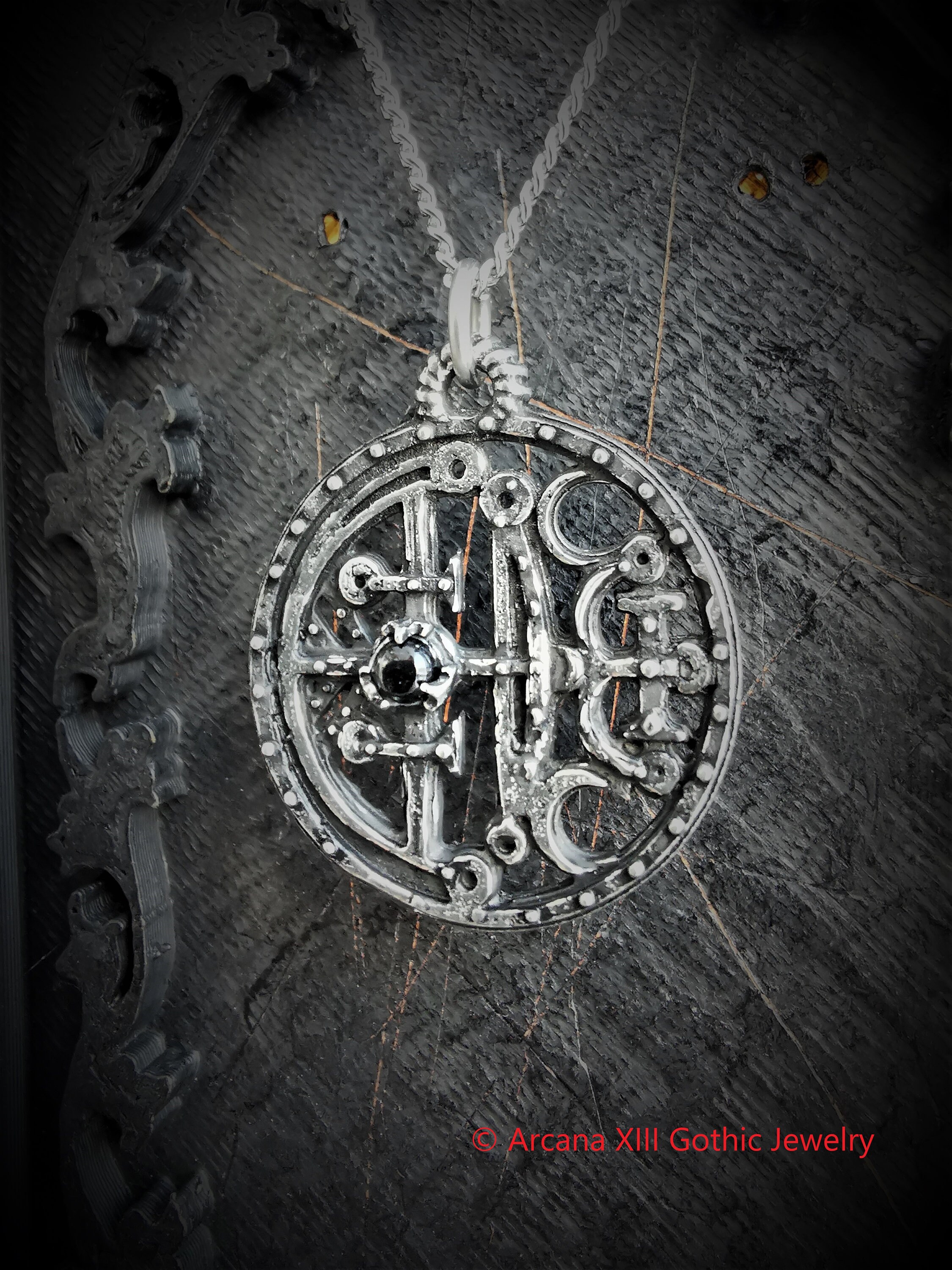 Seal Sigil of Aim Seals of Ars Goetia With a Gemstone of Your - Etsy Canada