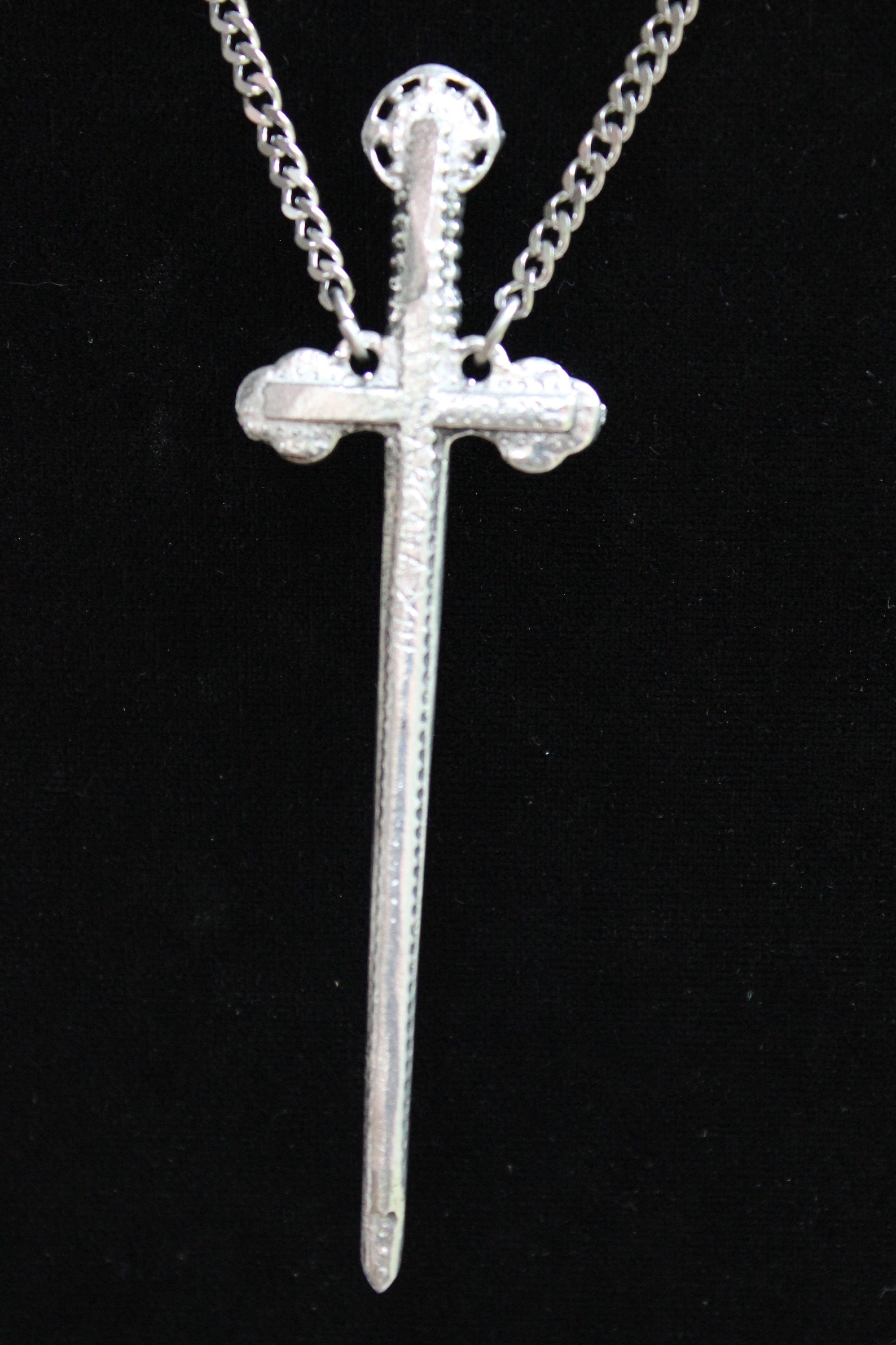 Sword Pendant With Gemstone of Your Choice - Etsy