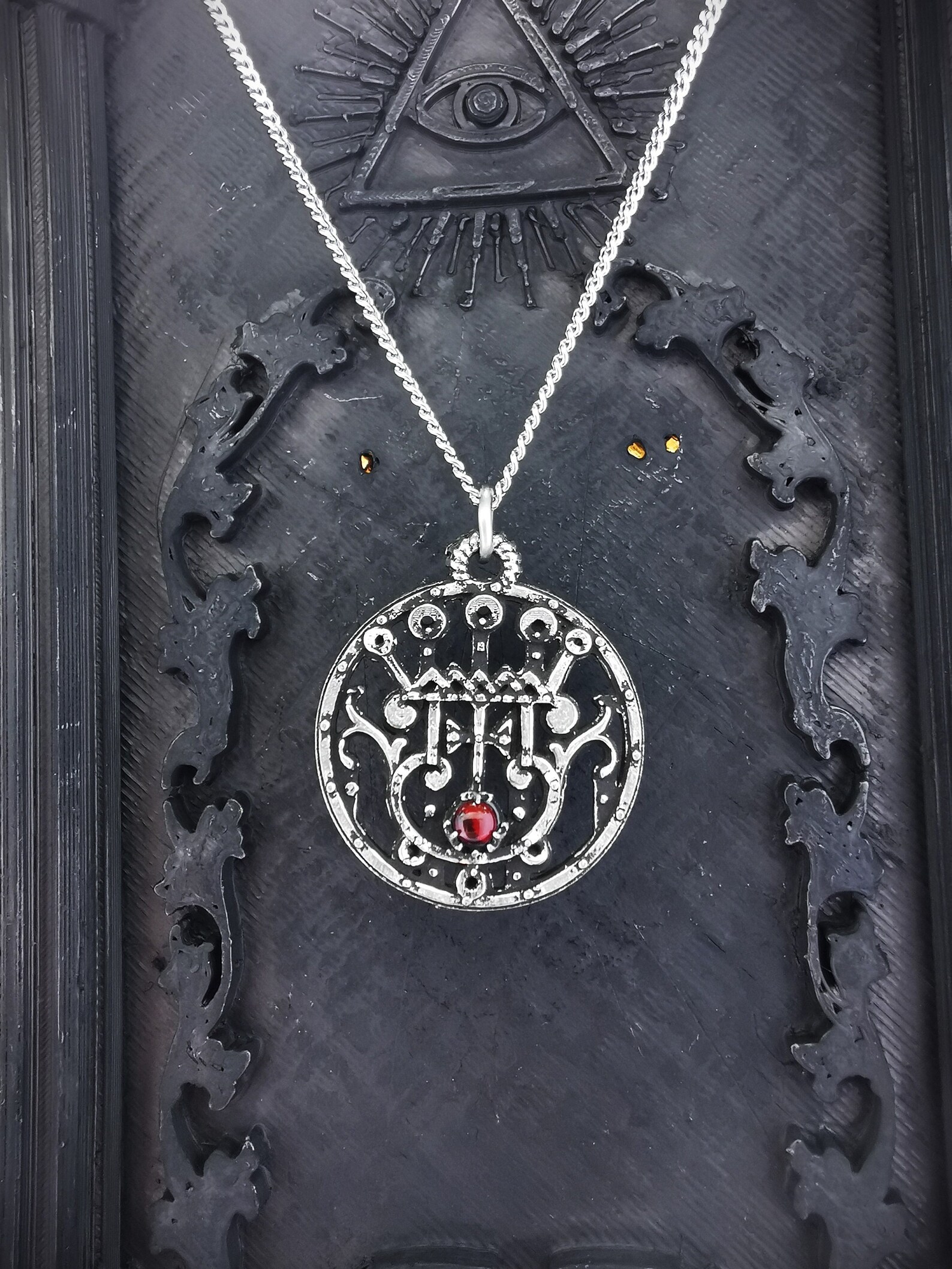 Seal Sigil of Gremory Sigils of Ars Goetia With Gemstone of - Etsy