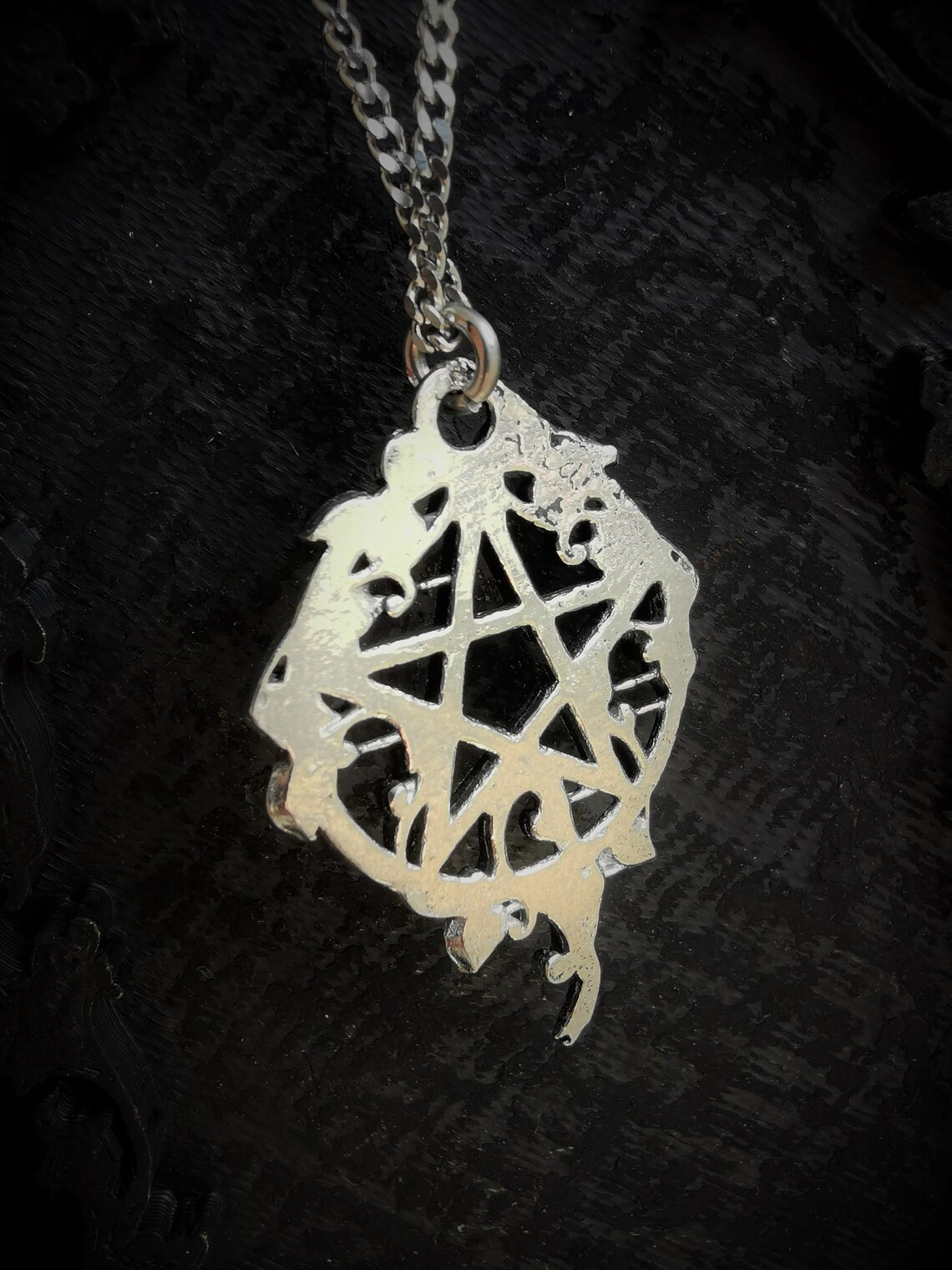 Handmade Gothic Pentagram With Ivy | Etsy