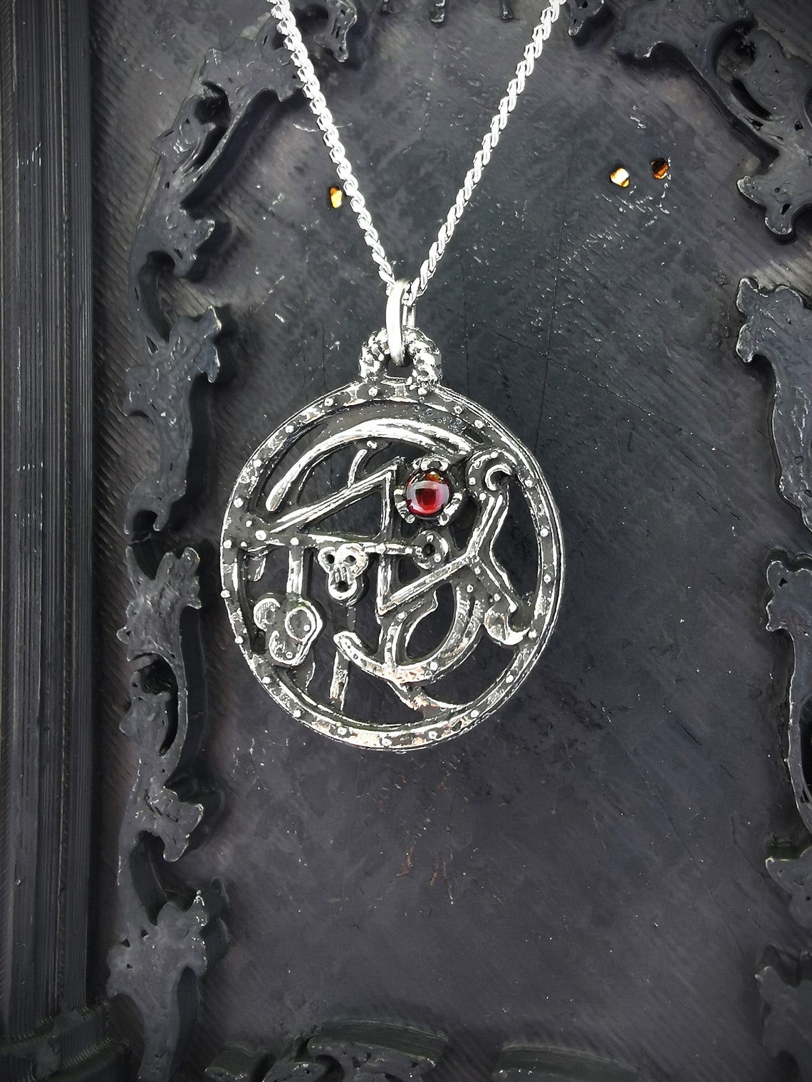 Seal Sigil of Marax Seals of Goetia With Gemstone of Your - Etsy