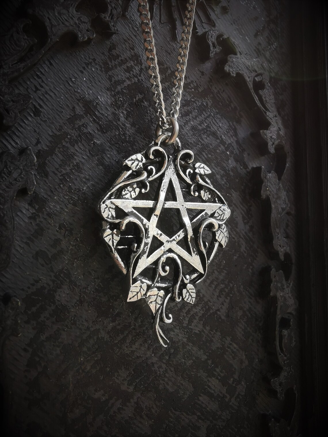 Handmade Gothic Pentagram With Ivy | Etsy