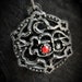 Clauneck Seal Pendant With Gothic Ornaments and Custom Gemstone - Etsy