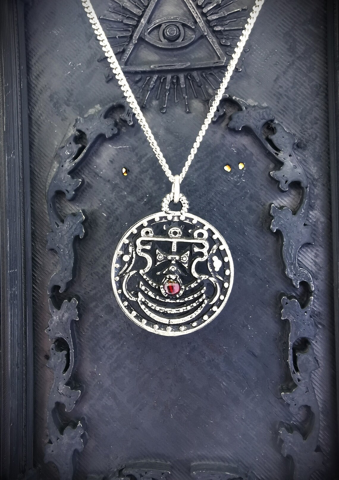 Seal Sigil of Demon Agares Sigils of Ars Goetia With Gemstone - Etsy Canada