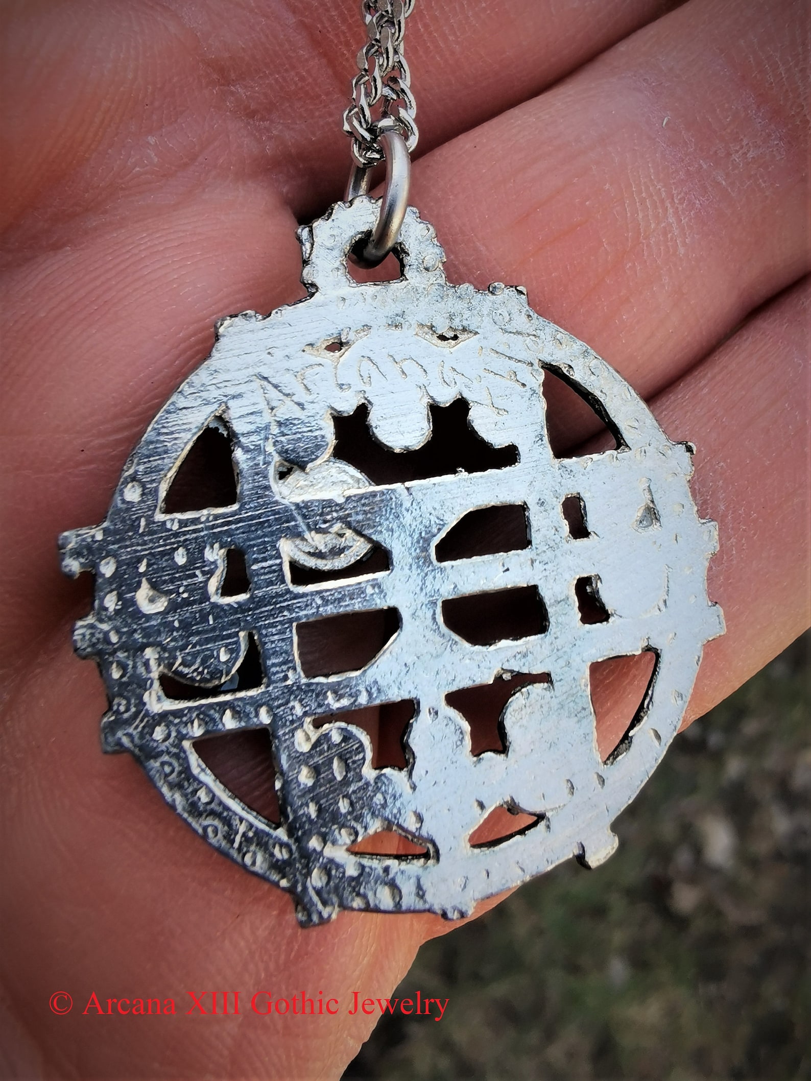 Amon Seal Pendant With Custom Gemstone - Etsy