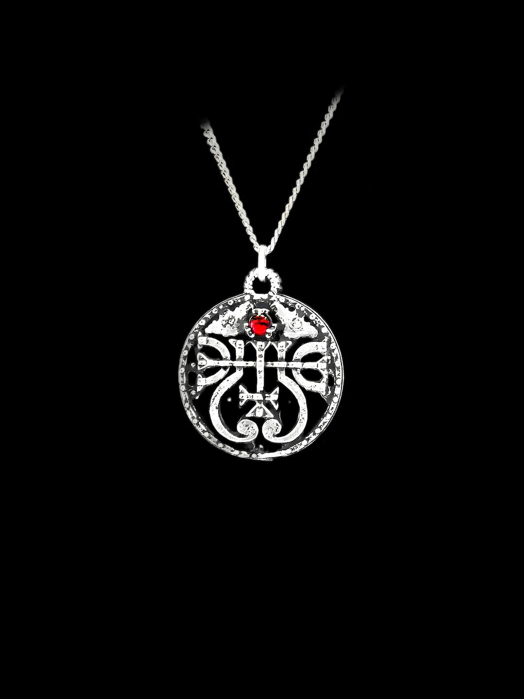 Zepar Seal Pendant With Custom Gemstone - Etsy
