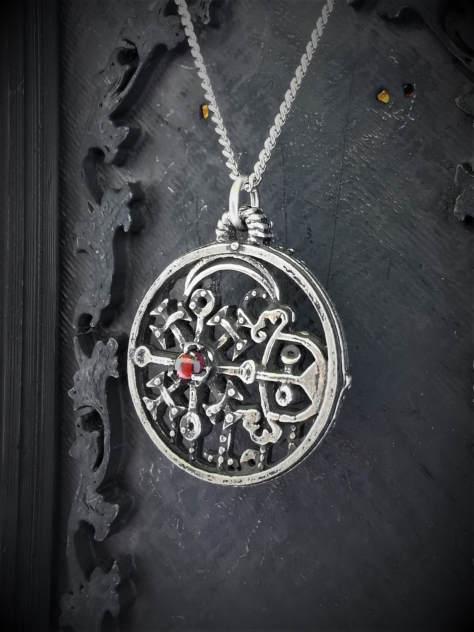 Seal Sigil of Goetia Valac With Antique Finish and Gemstone of - Etsy ...