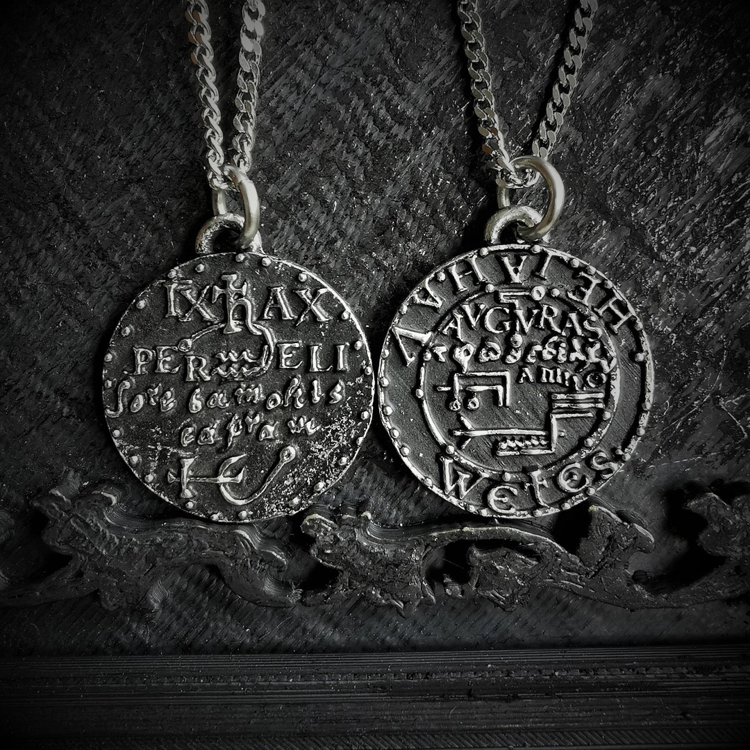 Double Sided Sigil of Aquarius Aka Aquarii, According to the Alchemist ...