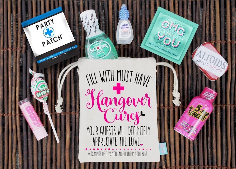 Bibbidi Bobbidi Disney Bachelorette Favor Bag | Disney Girls Trip ...