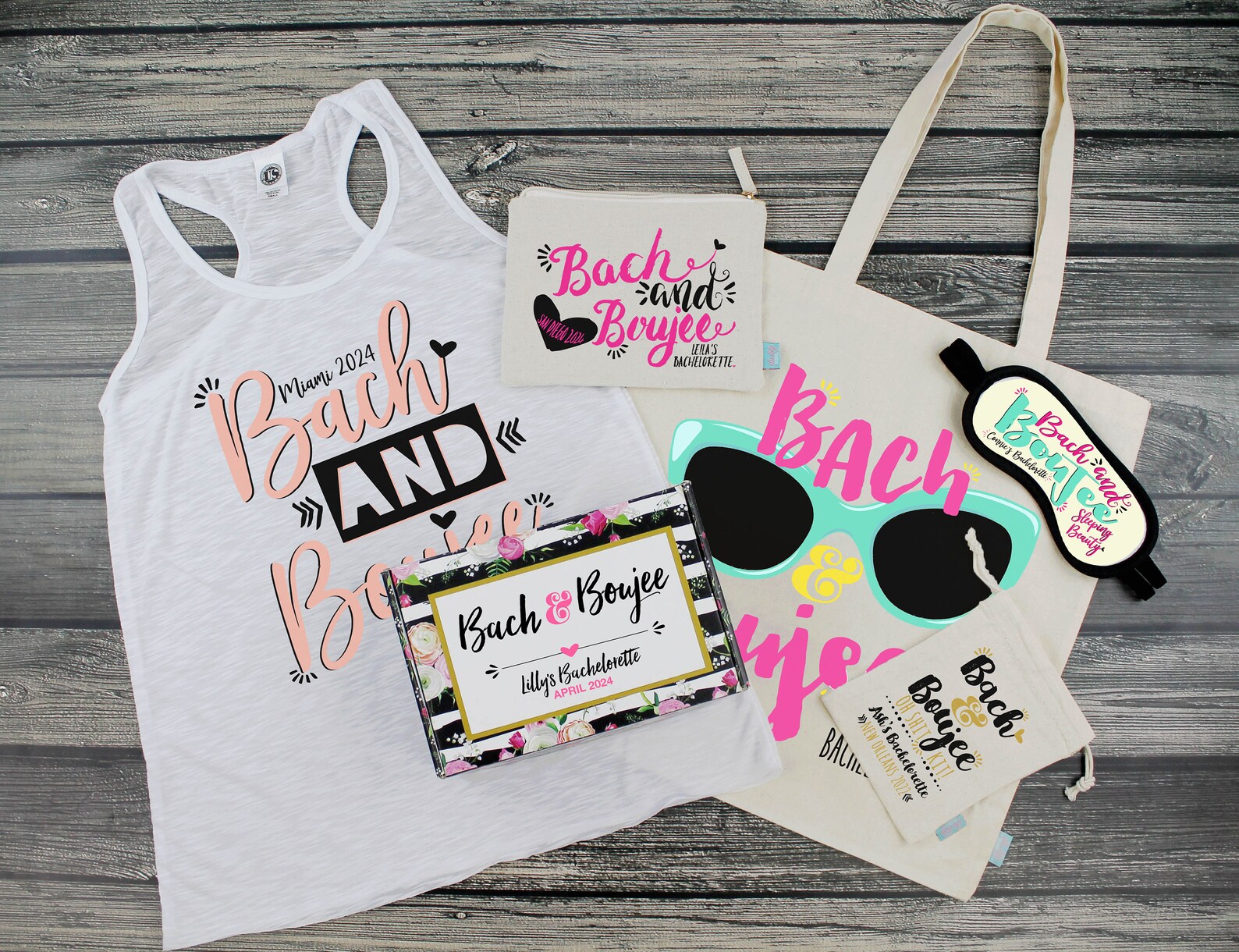 Bach and Boujee Bachelorette Party Survival Kit Bach and - Etsy