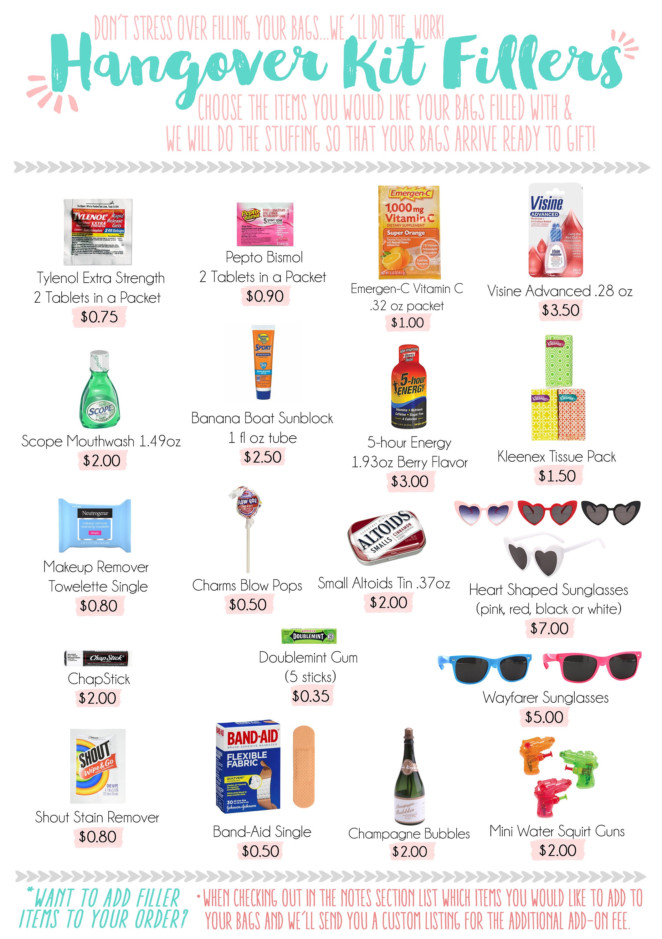 Bachelor Party Hangover Recovery Kit Bachelor Groomsmen | Etsy