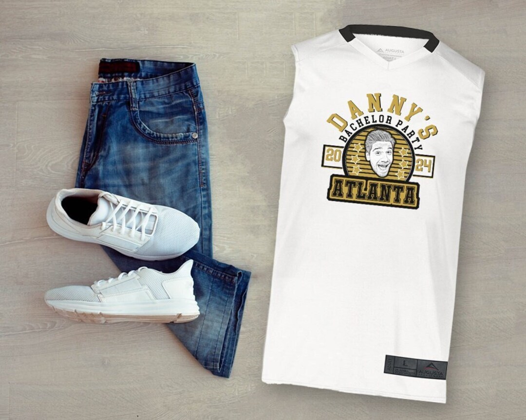 Bachelor Party Basketball Jersey | Custom Basketball Face - Bachelor ...