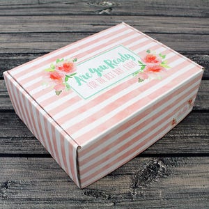 The Bride to Be Floral Gift Box Bride Box, Engagement Box, Engagement ...