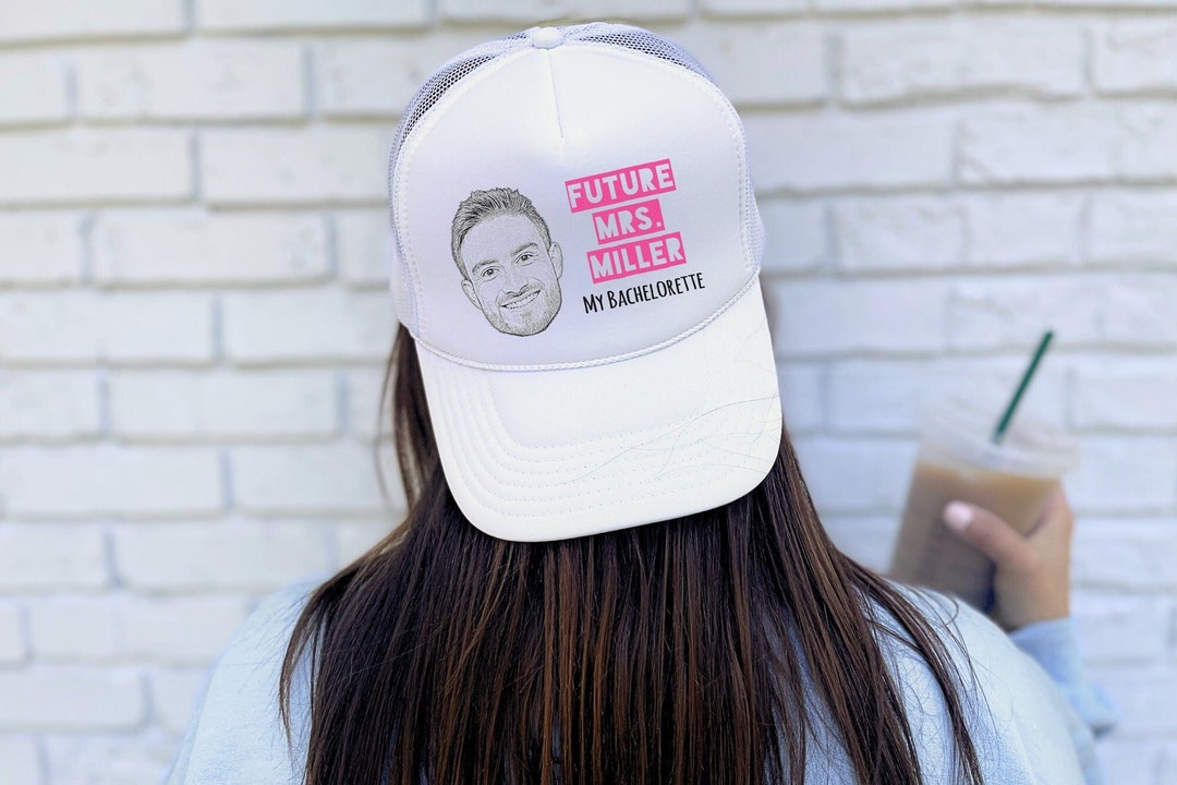 Bachelorette Party Future Mrs Trucker Hat | Custom Photo - Bachelorette ...