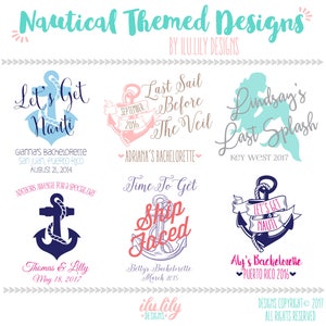 Last Splash Mermaid Theme Bachelorette Party Totes- Wedding Welcome ...