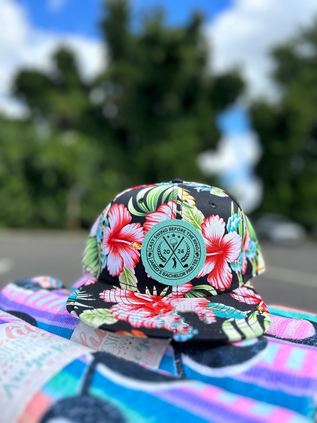 Bachelor Party Hat | Custom Last Swing Before the Ring Golf Bachelor ...
