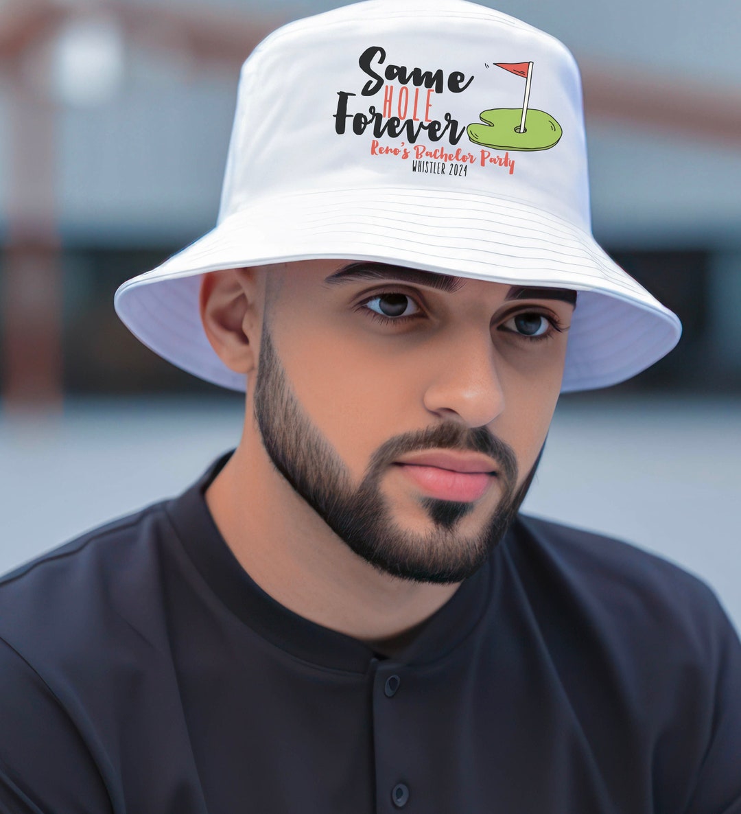 Bachelor Party Bucket Hat | Golf Trip Same Hole Forever Hat - Bachelor ...