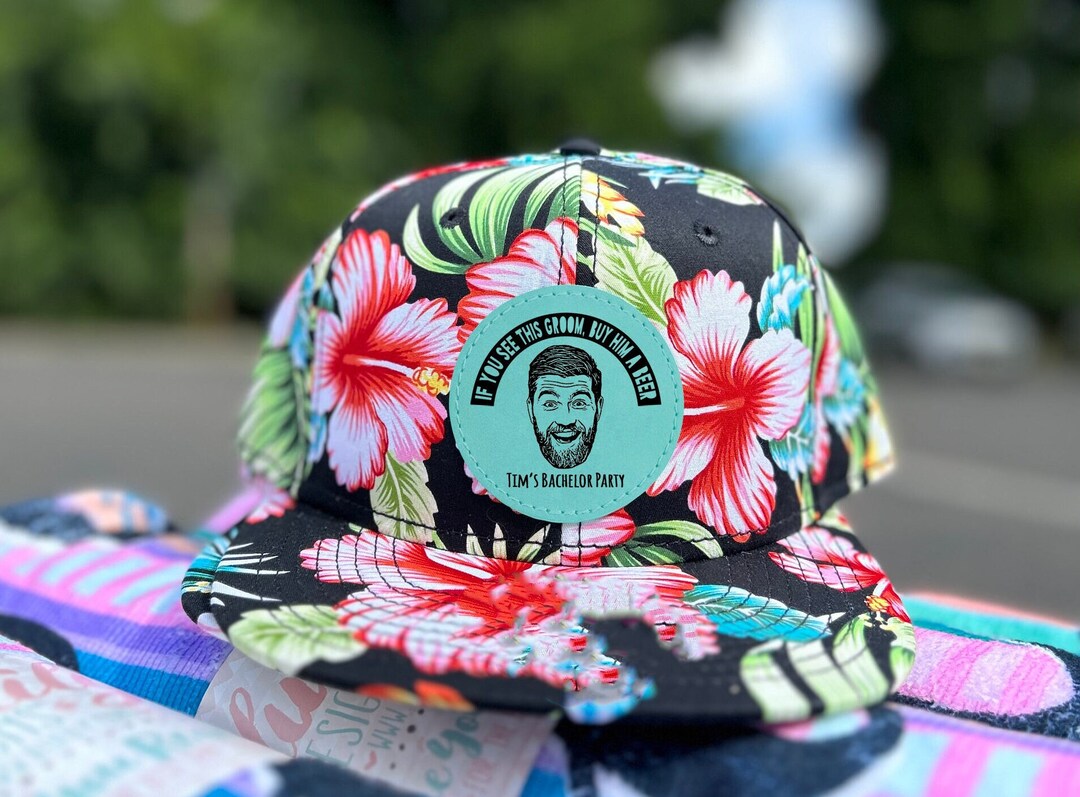 Bachelor Party Hat | If You See This Groom Buy Him A Beer Custom Photo ...