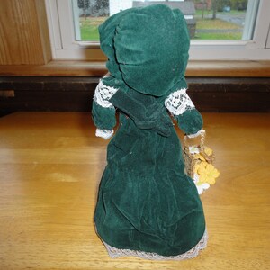 Vintage Rotating Musical Doll Hand Painted Bisque Porcelain - Etsy