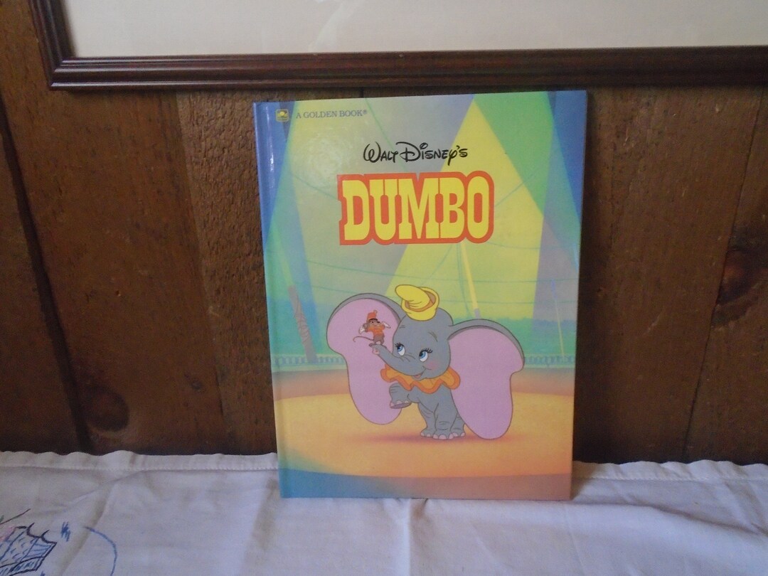 Walt Disney's Dumbo A Big Golden Book Adapted by Teddy Slater - Etsy