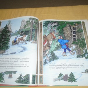 Christmas Trolls by Jan Brett Hardcover Book With Dust Jacket - Etsy
