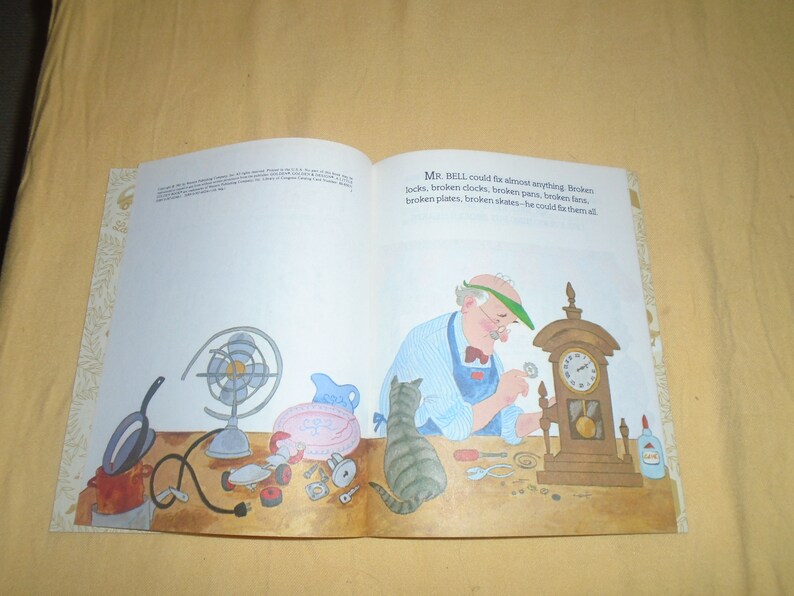 Mr. Bell's Fixit Shop Little Golden Book by Ronne Peltzman - Etsy
