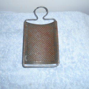 Antique Half Circle Grater Shredder - Etsy