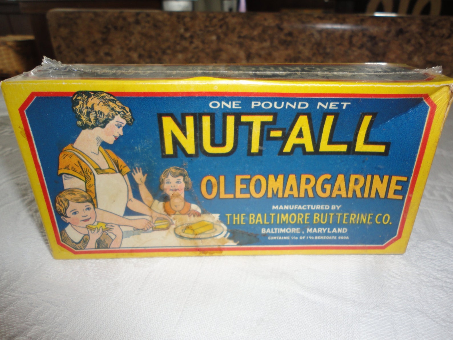 Vintage Advertising Box Nut-all Oleomargarine Unopened Box the - Etsy