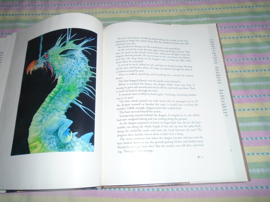 The Magic Hare Hardcover Book by Lynne Reid Banks Illustrated - Etsy