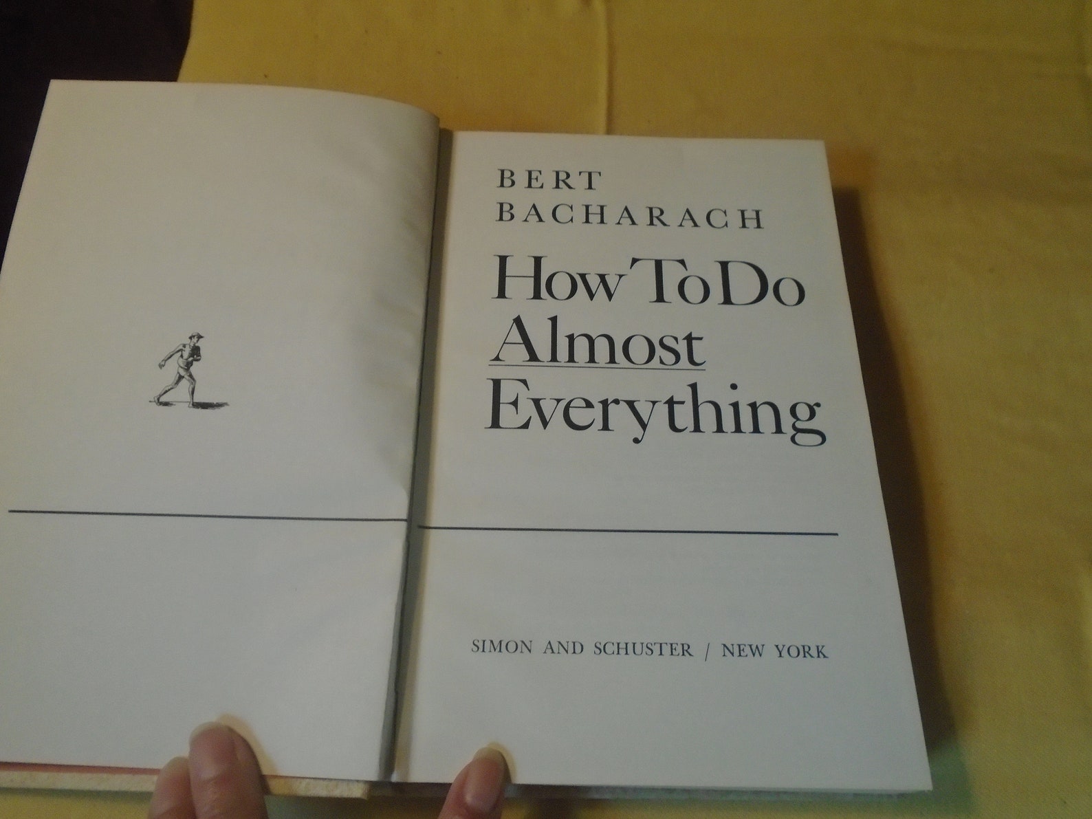 How to Do Almost Everything by Bert Bacharach Hardcover Book - Etsy