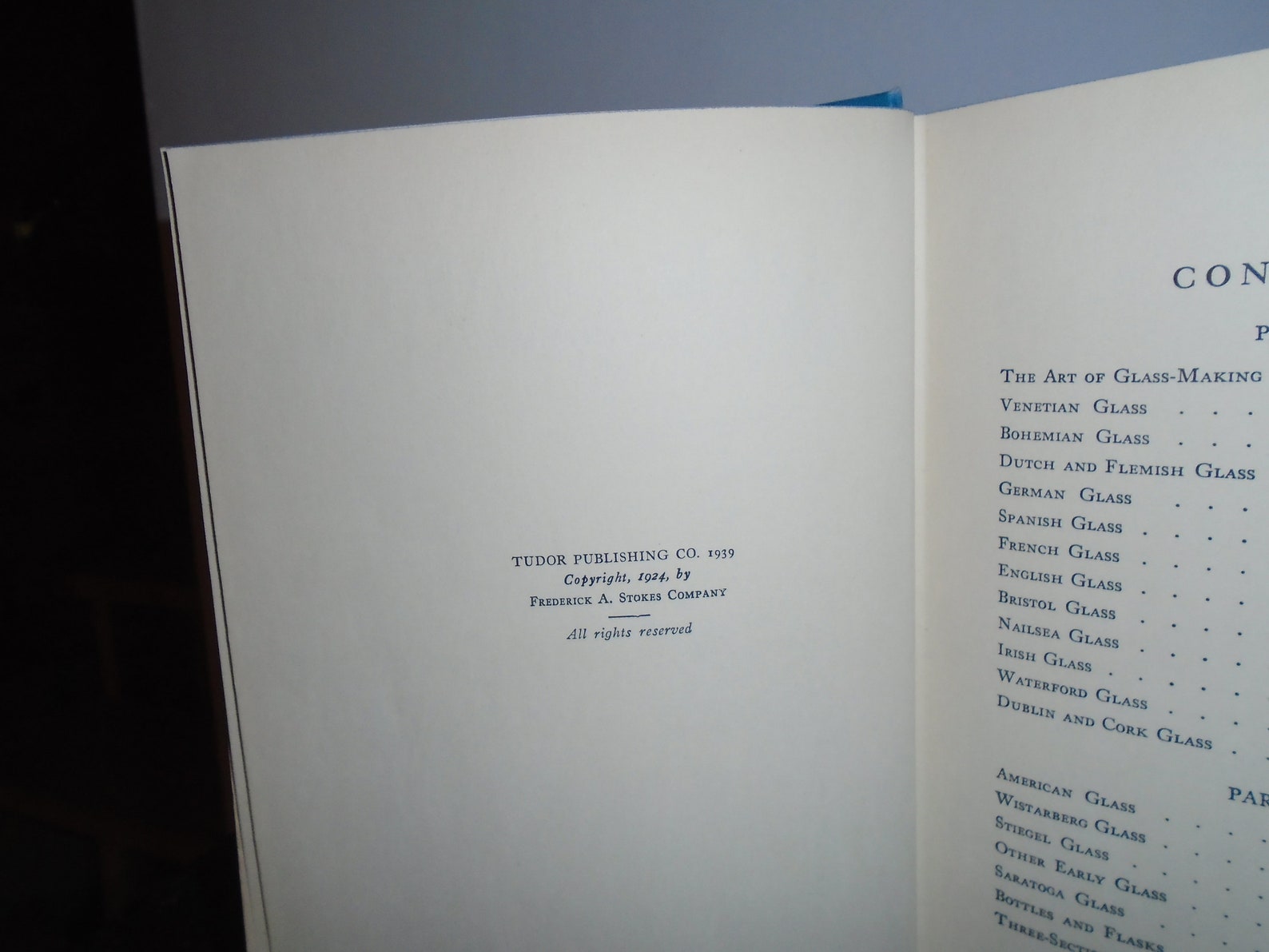Old Glass European and American Hardcover Book by N Hudson Moore - Etsy