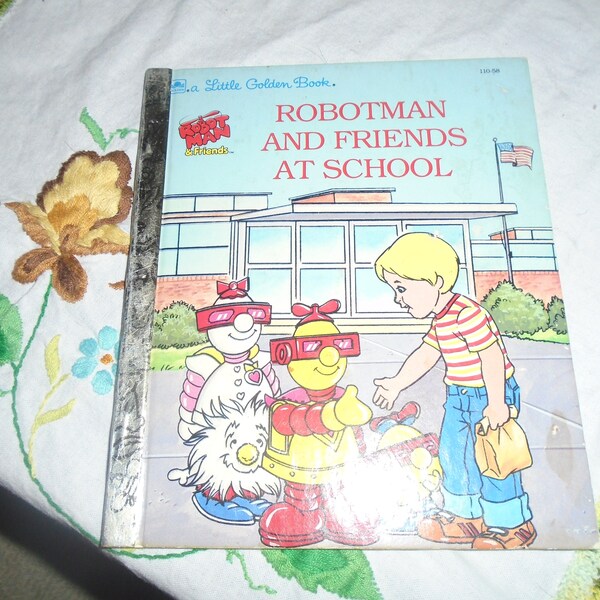 Robotman and Friends Golden Book - Etsy