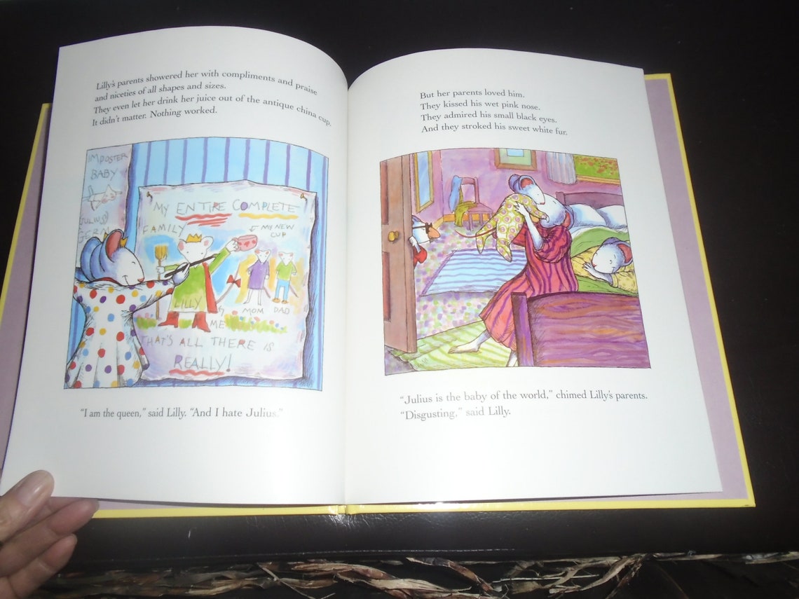Julius the Baby of the World Hardcover Book by Kevin Henkes - Etsy