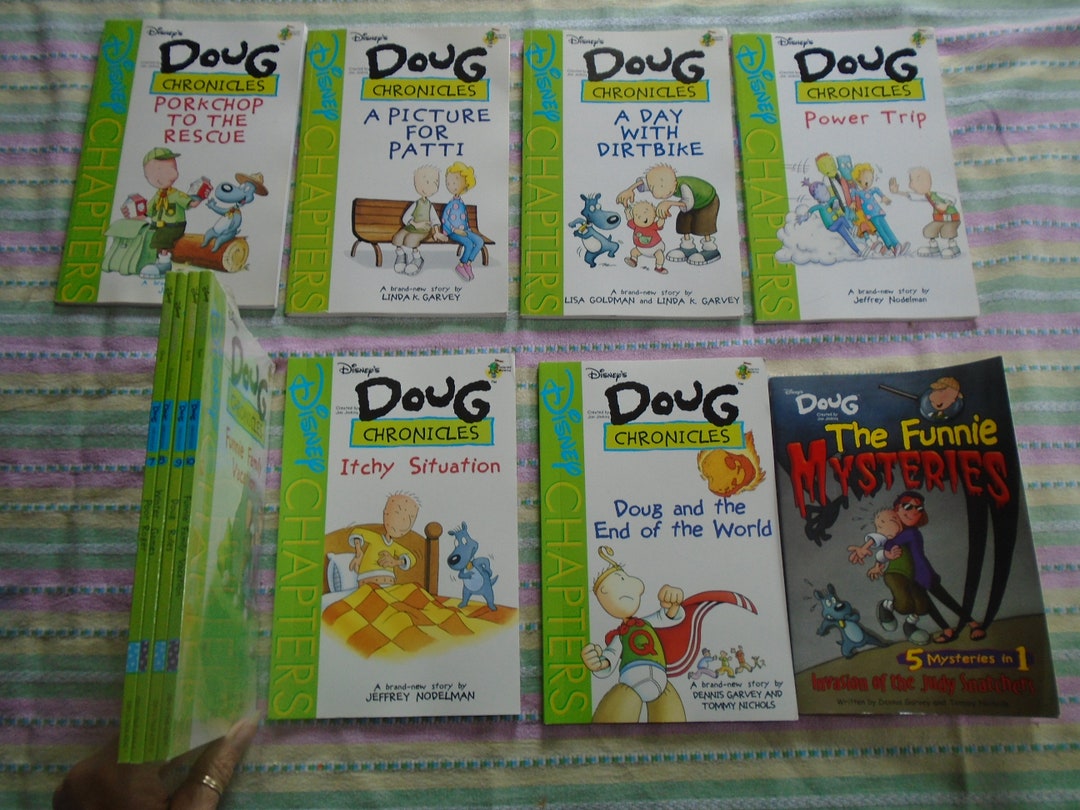 Disney's Doug Chronicles Paperback Books Lot of 11 Created by Jim ...