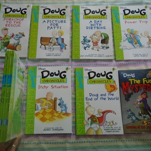 Disney's Doug Chronicles Paperback Books Lot of 11 Created by Jim ...