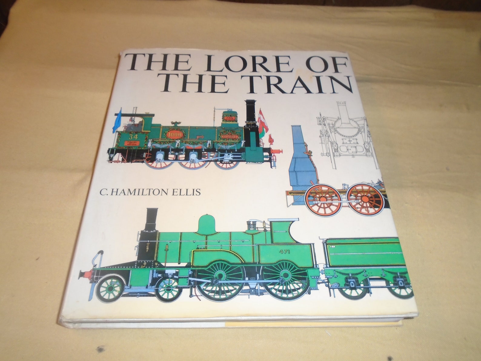 The Lore of the Train by C. Hamilton Ellis Hardcover Book With Dust ...