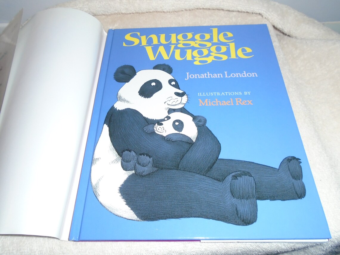 Snuggle Wuggle by Jonathan London - Etsy