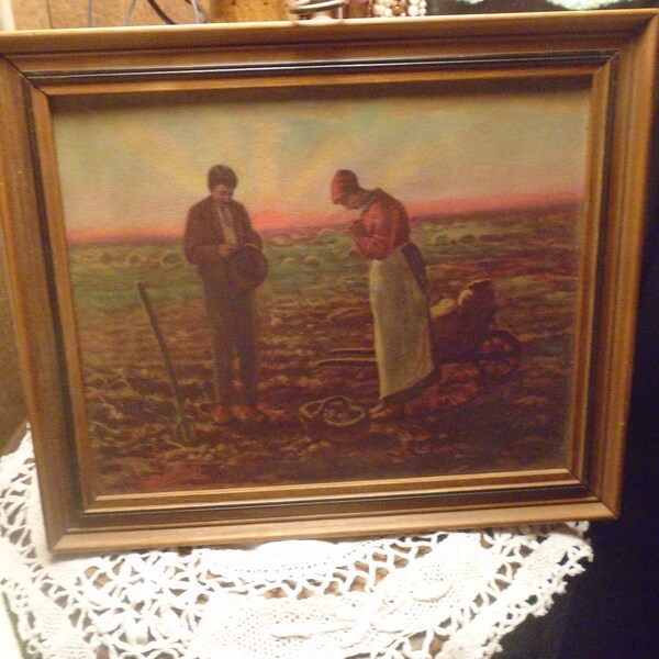 The Angelus Print - Etsy